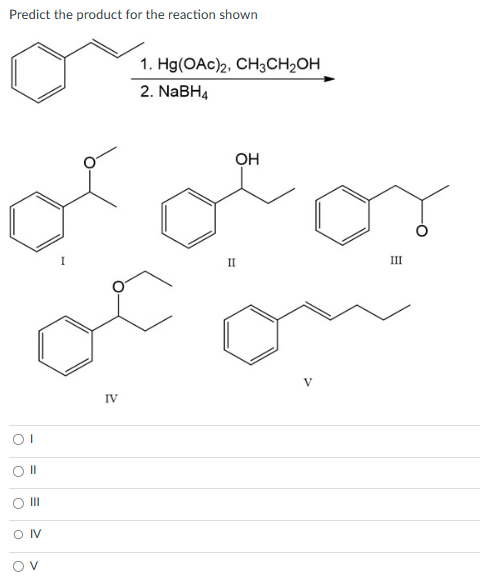 Solved Predict the product for the reaction shown 2. NaBH4 I | Chegg.com