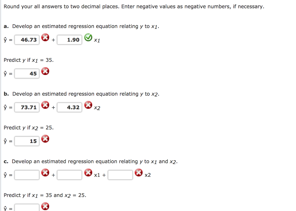 Solved Exercise 13.02 Consider the following data for a | Chegg.com