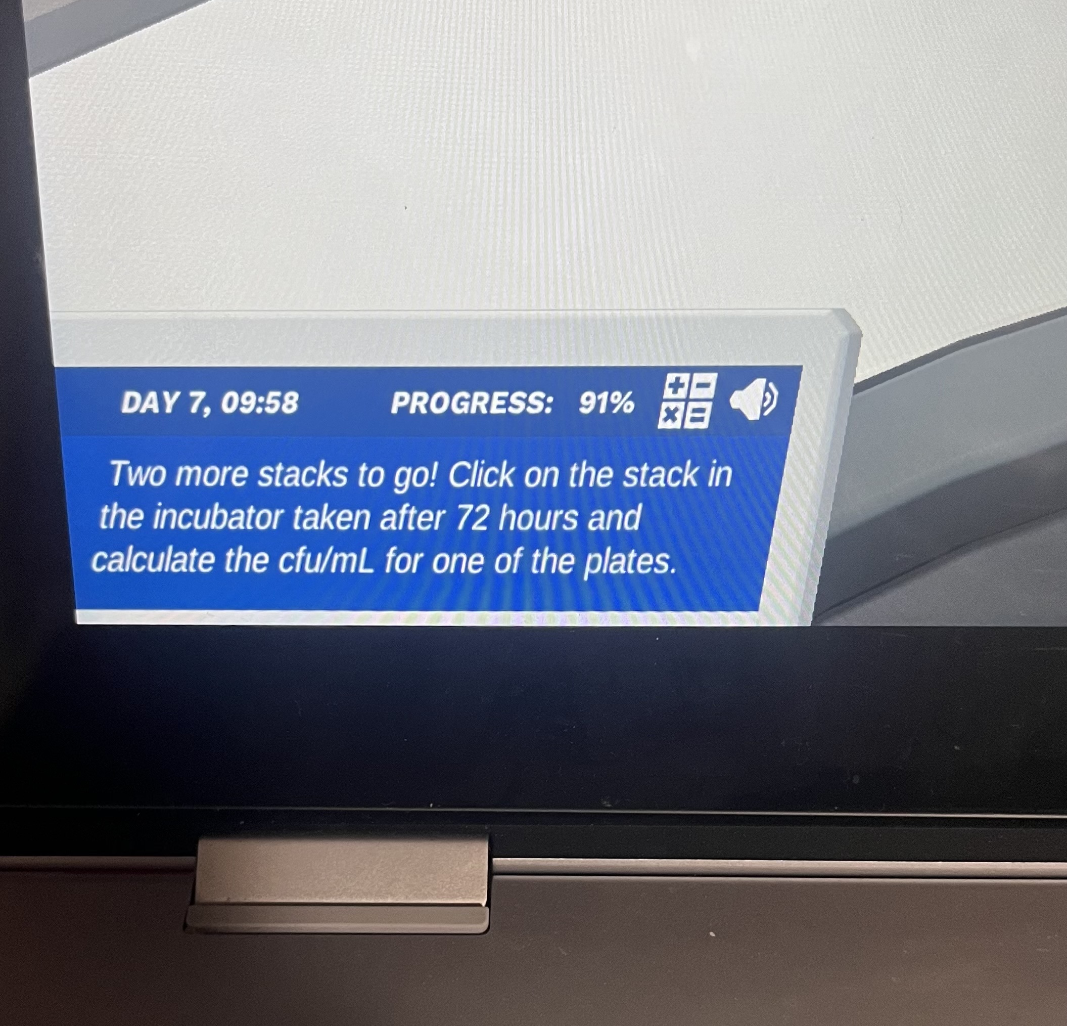 DAY 7, 09:58 PROGRESS: 91\% x∣++−1 Two more stacks to | Chegg.com