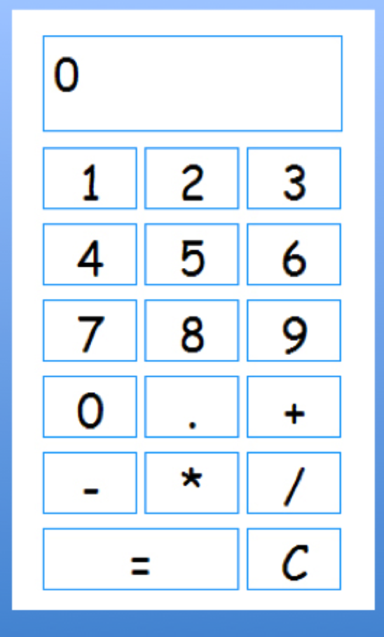 Solved Create a functional calculator in Java GUI similar to | Chegg.com