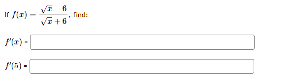 Solved If f(x)=x2-6x2+6, ﻿find:f' | Chegg.com