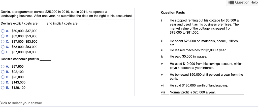 Solved Question Help Devlin, a programmer, earned $25,000 in | Chegg.com