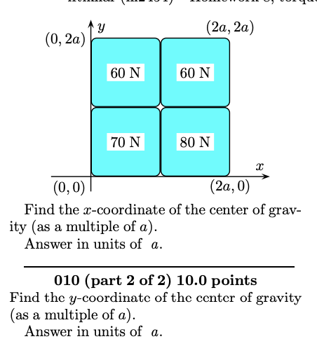 Solved 009 (part 1 of 2 ) 10.0 points A square plate is | Chegg.com