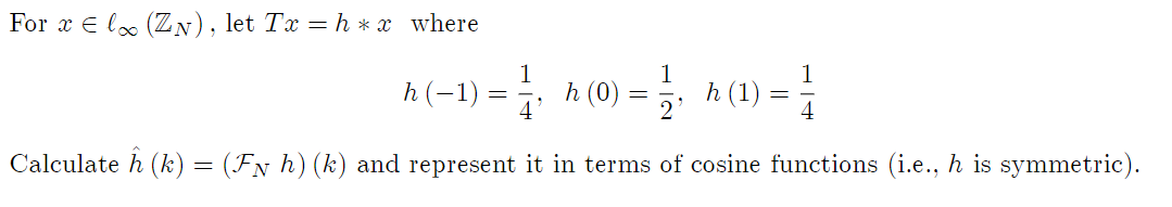 x^(k)=FN(x)(k)=∑n=0N−1x(n)e−2πikn/N=∑n=0N−1x(n)ωN−kn | Chegg.com