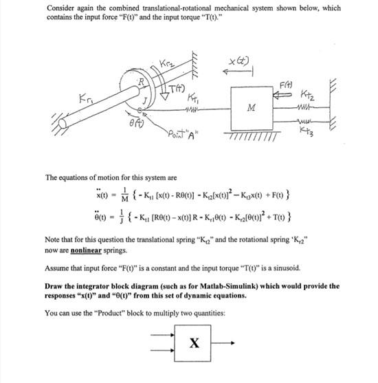 Solved Consider again the combined translational-rotational | Chegg.com