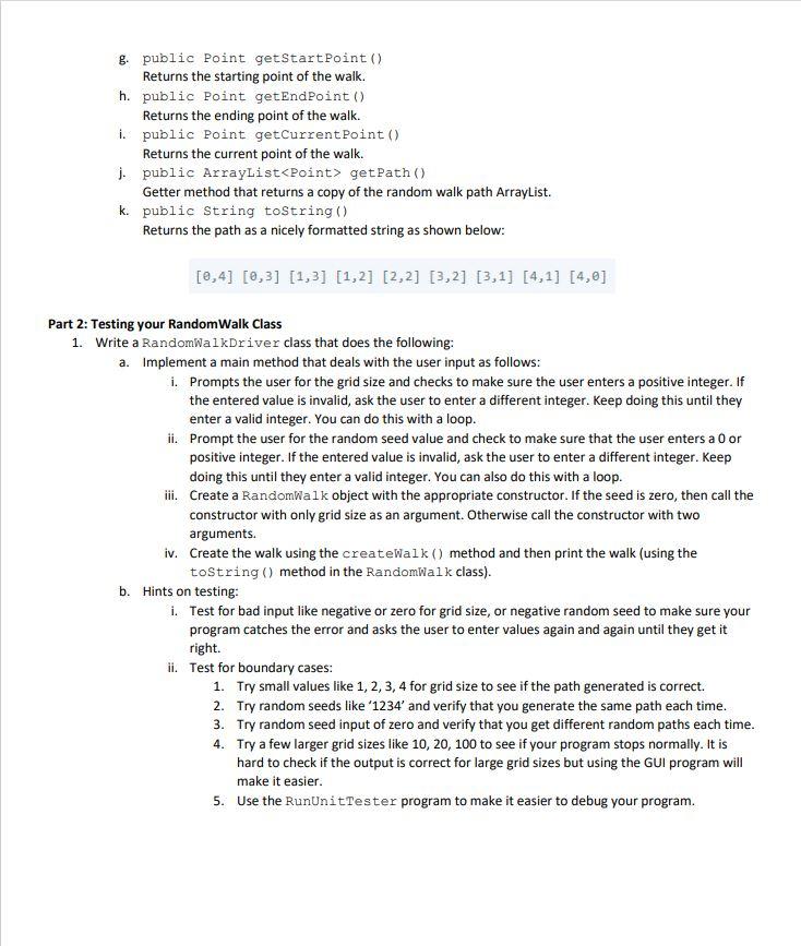 Solved CPSC 121 Project 02: Random Walk Project Overview: In | Chegg.com