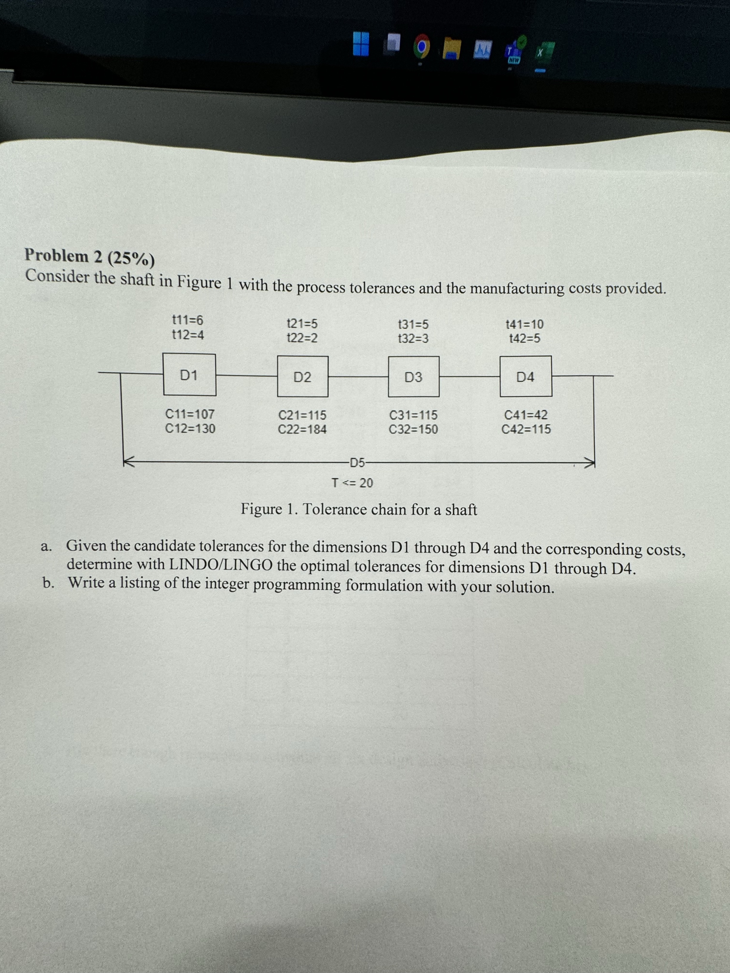 Solved Problem 2 ( 25%Consider the shaft in Figure 1 ﻿with | Chegg.com