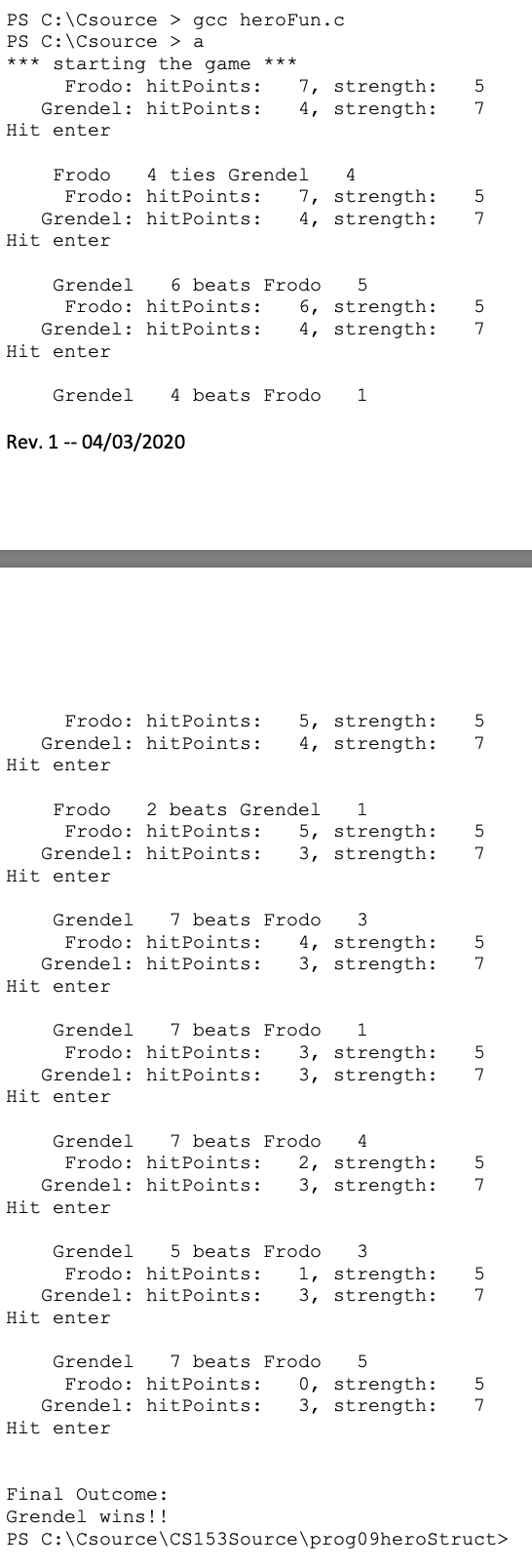 Solved C Programming Write a program that plays a simple | Chegg.com