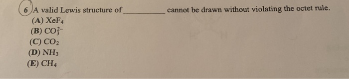 Why Does The Lewis Structure Of Xef4 Not Follow The Octet