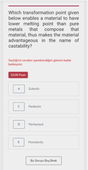 Solved Which transformation point given below enables a | Chegg.com