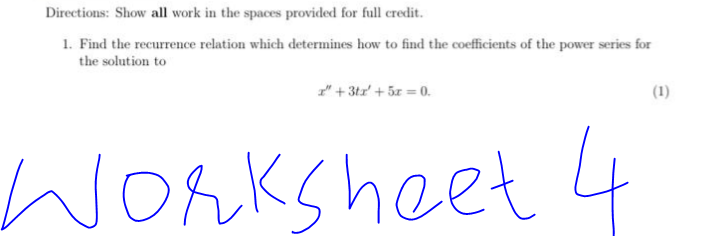 M344 Matlab Assignment 2 February 25, 2021 | Chegg.com