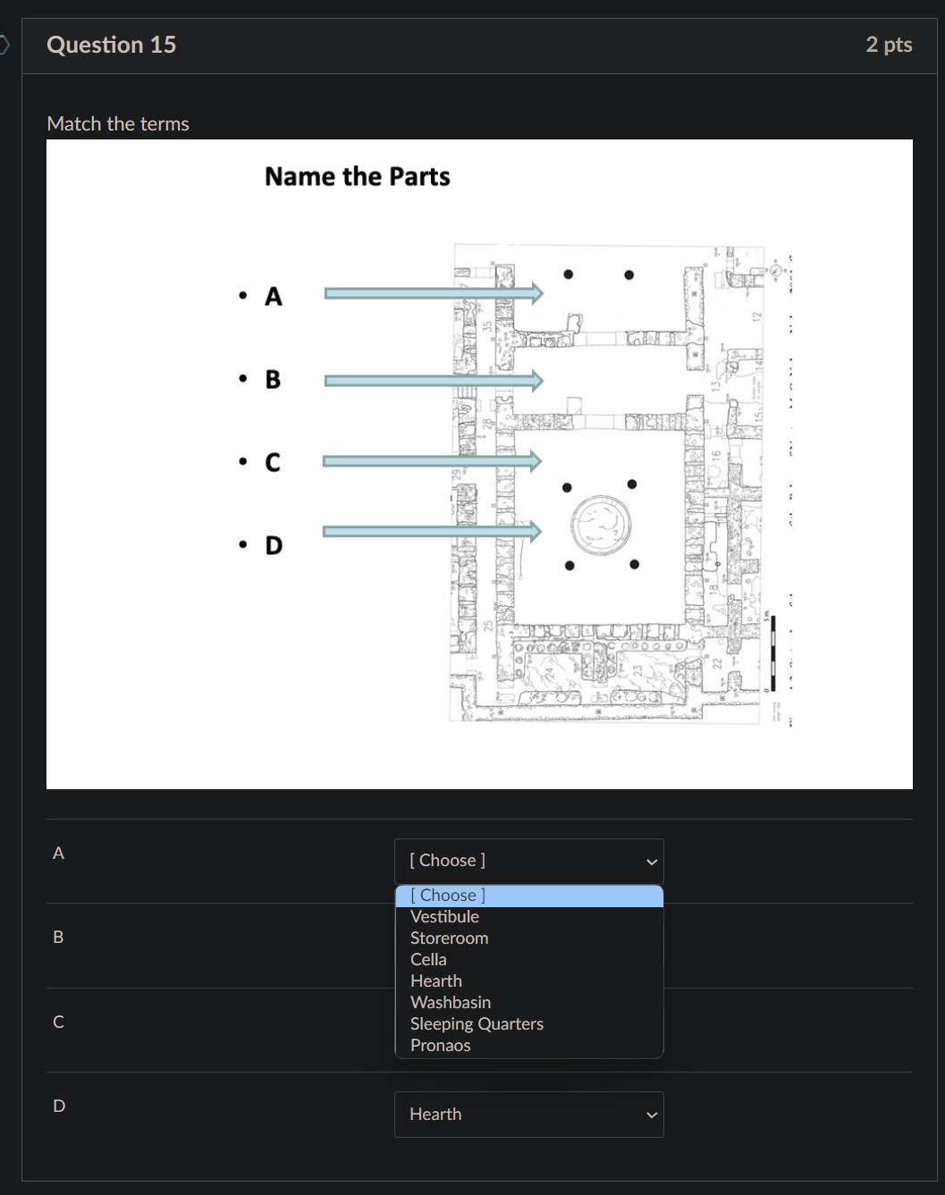 Name the Parts | Chegg.com