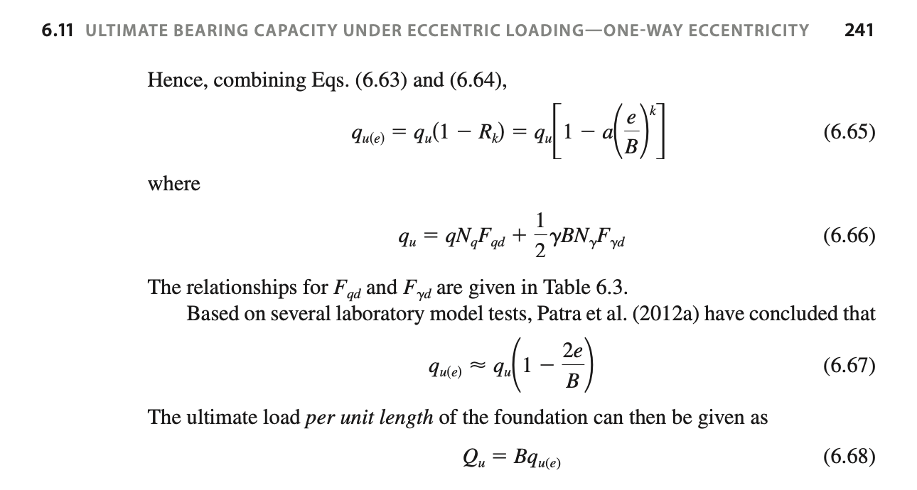 Solved An eccentrically loaded continuous foundation is | Chegg.com
