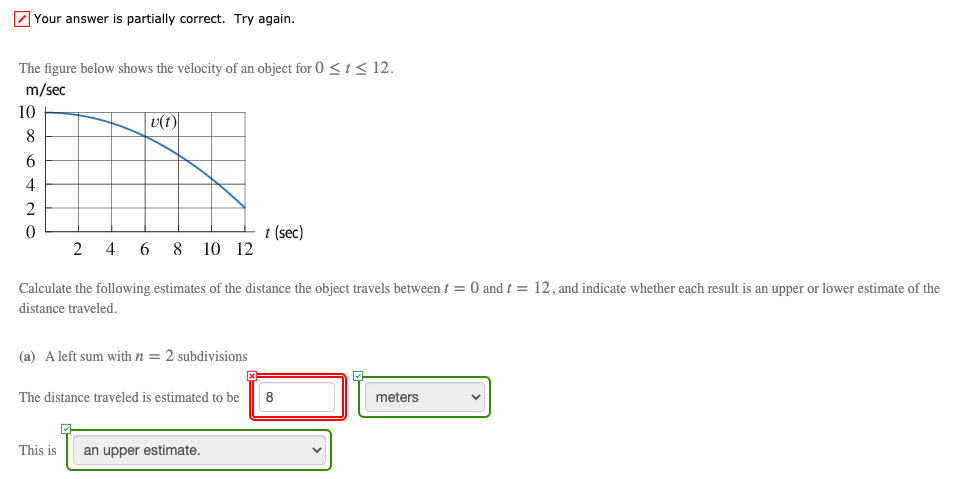 Solved Your Answer Is Partially Correct Try Again The