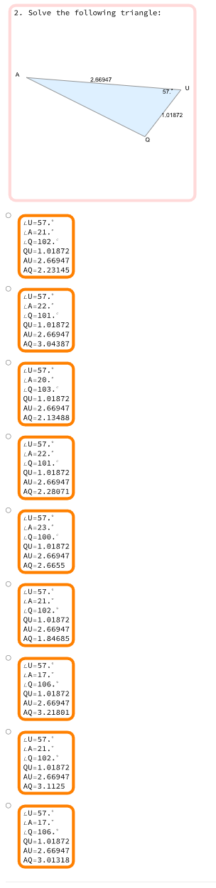 Solved Precalc Trig Please provide the work step by step | Chegg.com Solved Precalc Trig Please provide the work step by step | Chegg.com