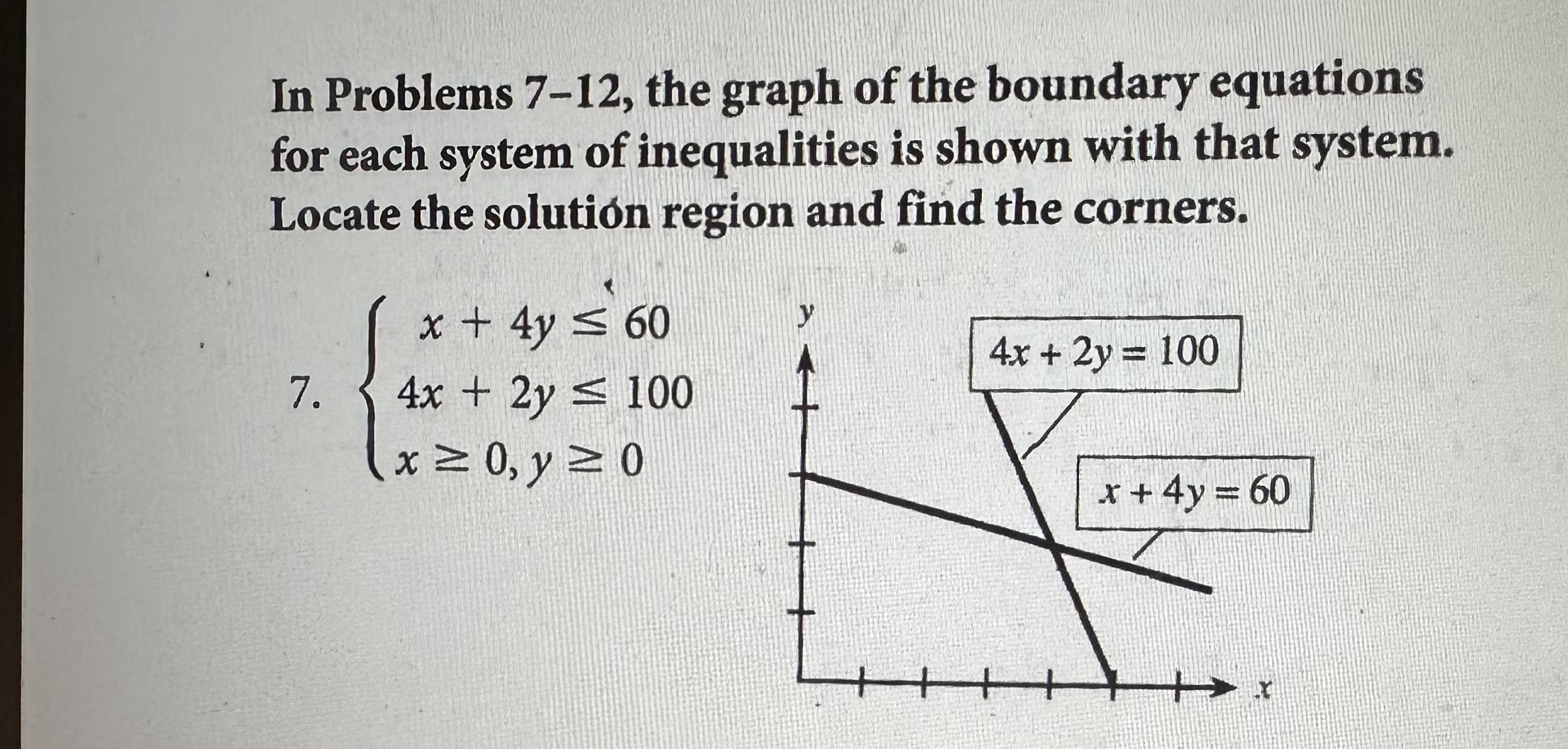 Solved In Problems 7-12, ﻿the graph of the boundary | Chegg.com