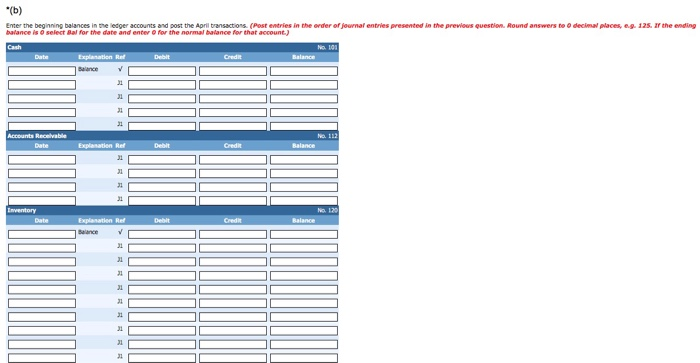 Solved *Problem 5-4A (Part Level Submission) Adam Nichols, a | Chegg.com