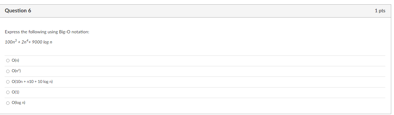 Solved Question 2 1 pts Consider the following one line of | Chegg.com