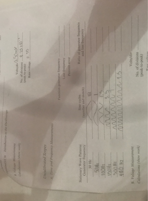Solved Date Section Name Lab Partnents) EXPERIMENT 38 | Chegg.com