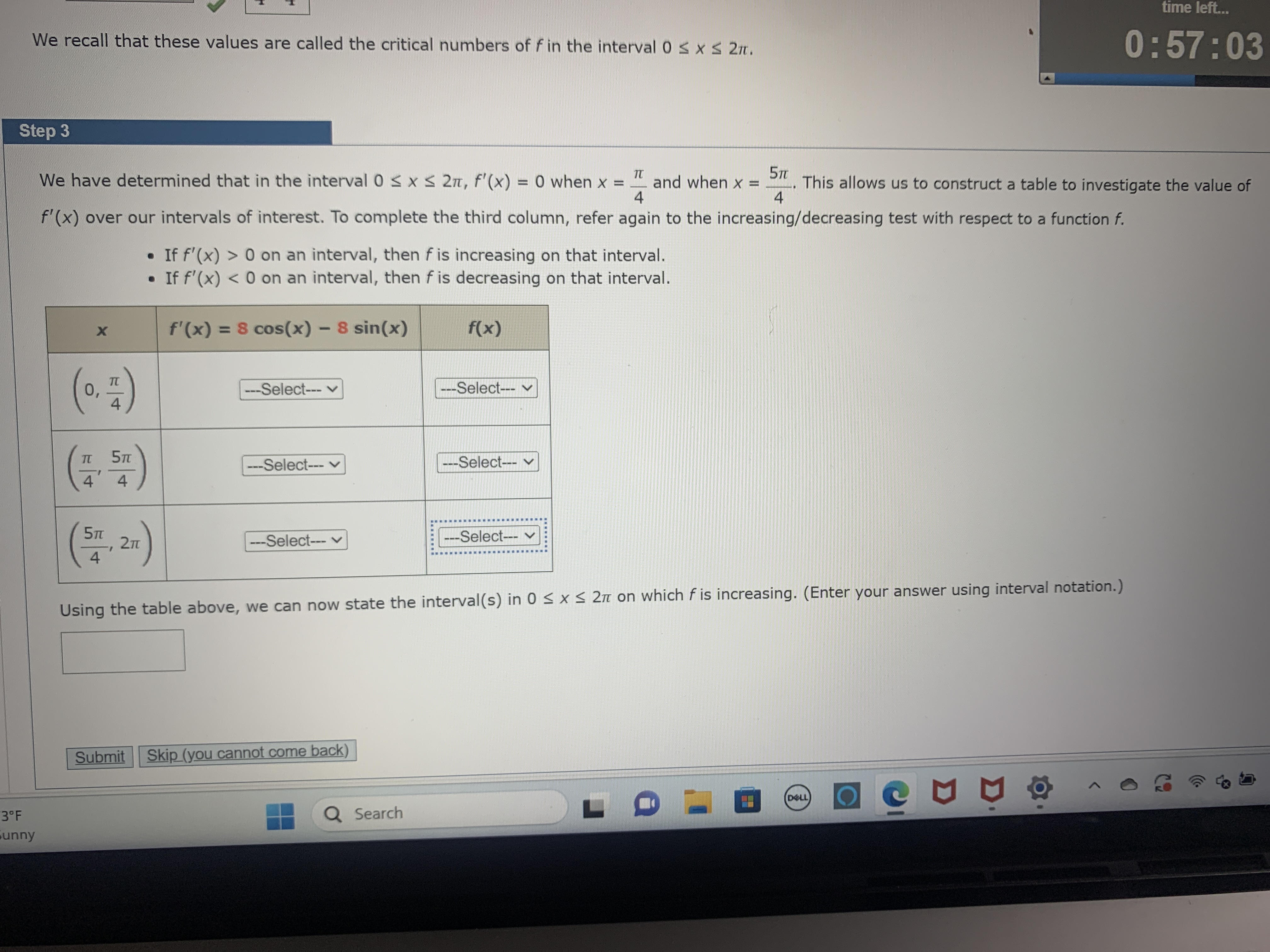 Solved We recall that these values are called the critical | Chegg.com