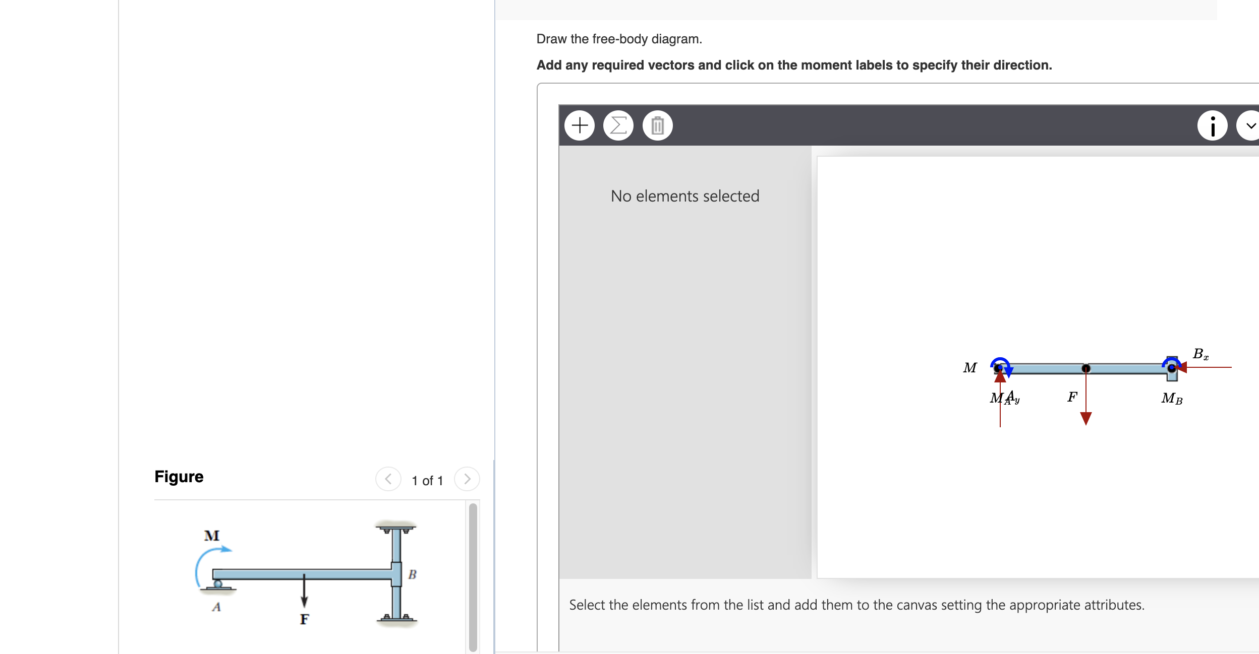 Solved Draw the free-body diagram. Add any required vectors | Chegg.com