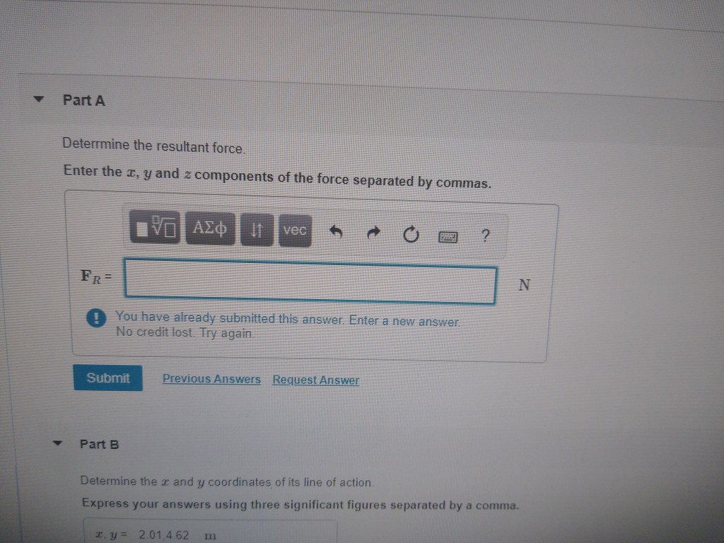 Solved Fundamental Problem 4.35 Replace the loading shown by | Chegg.com