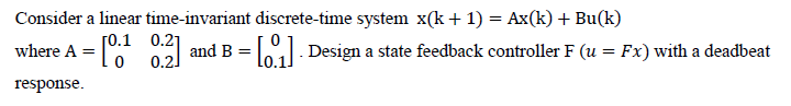 Solved Consider a linear time-invariant discrete-time system | Chegg.com