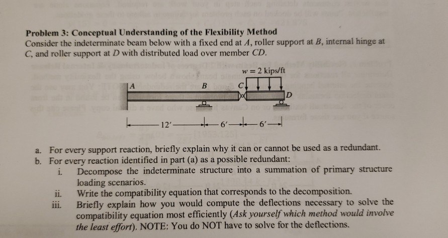 Solved Problem 3: Conceptual Understanding of the | Chegg.com