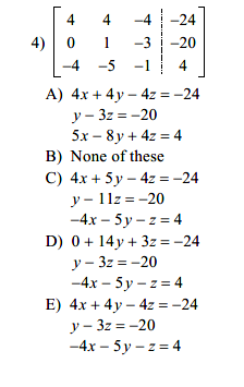 Solved Write the system of ﻿linear equations for each | Chegg.com