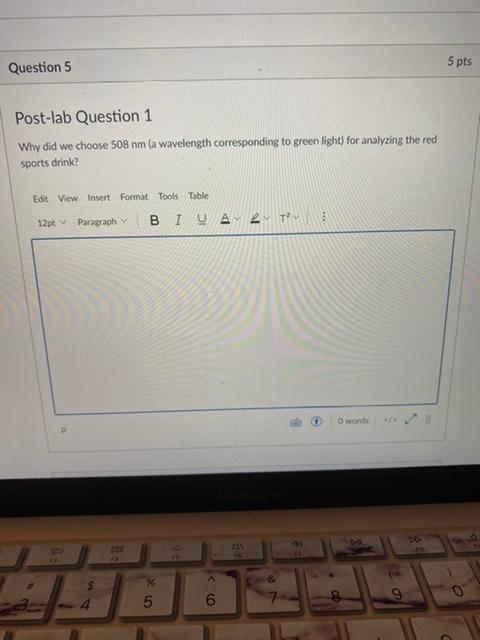 Solved The expected concentration of your team's red sports | Chegg.com