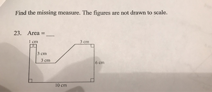 Solved Find the missing measure. The figures are not drawn | Chegg.com