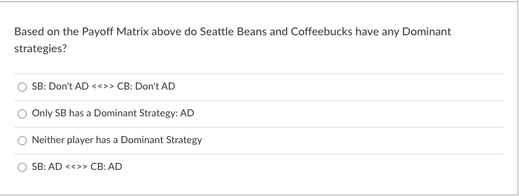 Solved I have attached a picture of a Matrix that is on my | Chegg.com