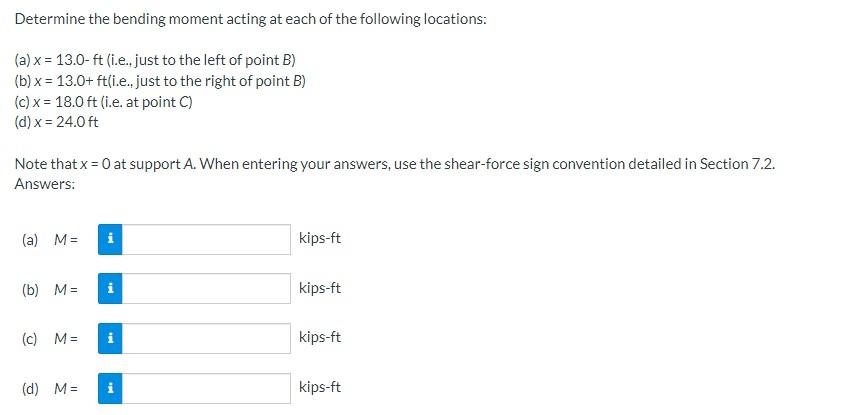 Solved For the simply supported beam subjected to the | Chegg.com