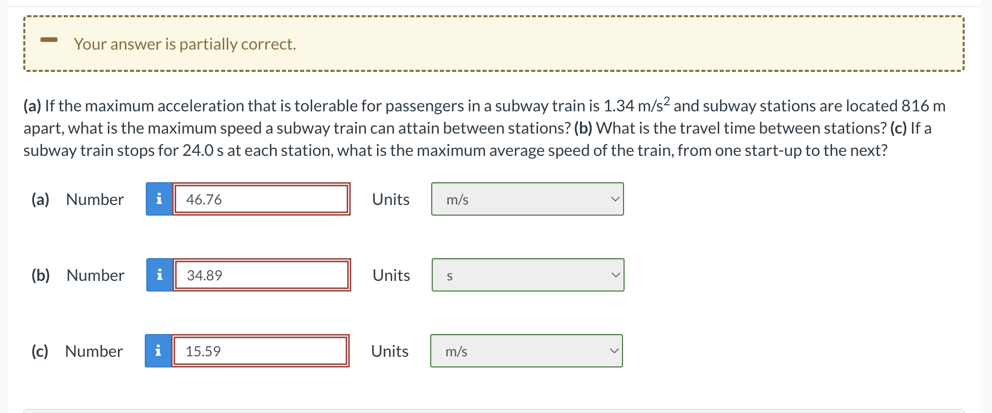 Solved (a) If the maximum acceleration that is tolerable for | Chegg.com