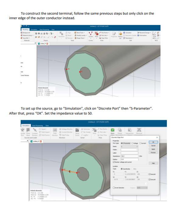 Transmission Line Simulations: Coaxial Cable Aim: To | Chegg.com