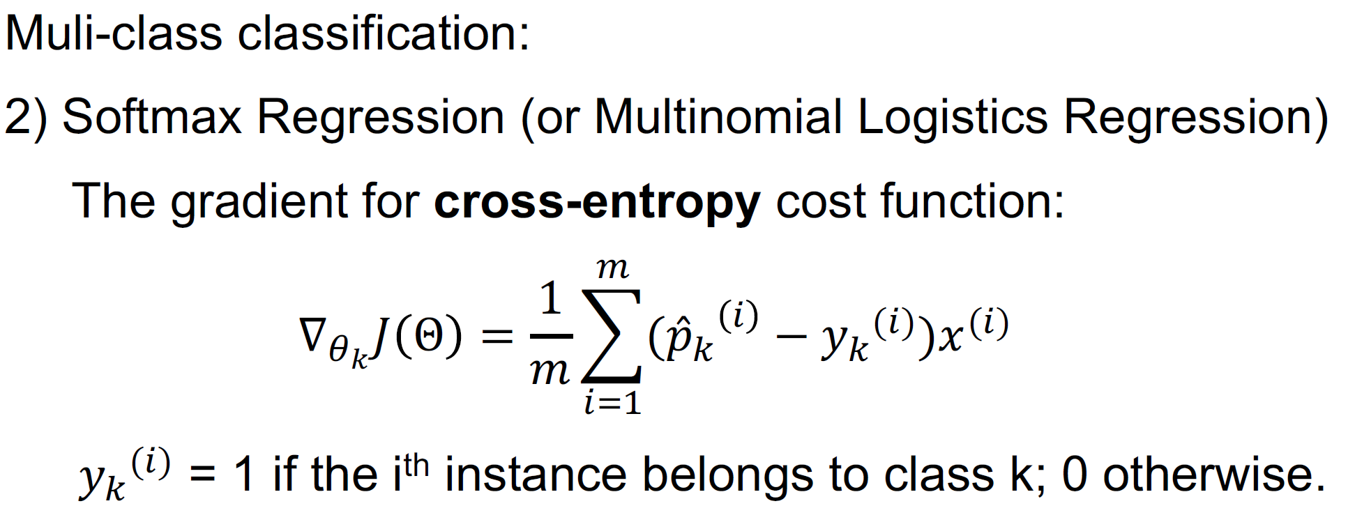 Muli-class classification: 2) Softmax Regression | Chegg.com