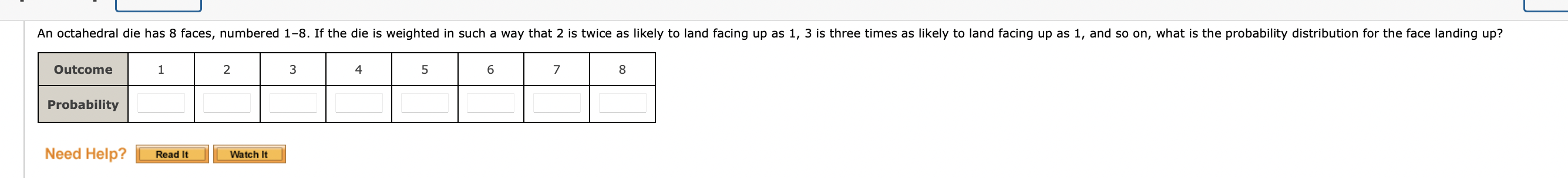 Solved \begin{tabular}{|c|c|c|c|c|c|c|c|c|c|} \hline Outcome | Chegg.com