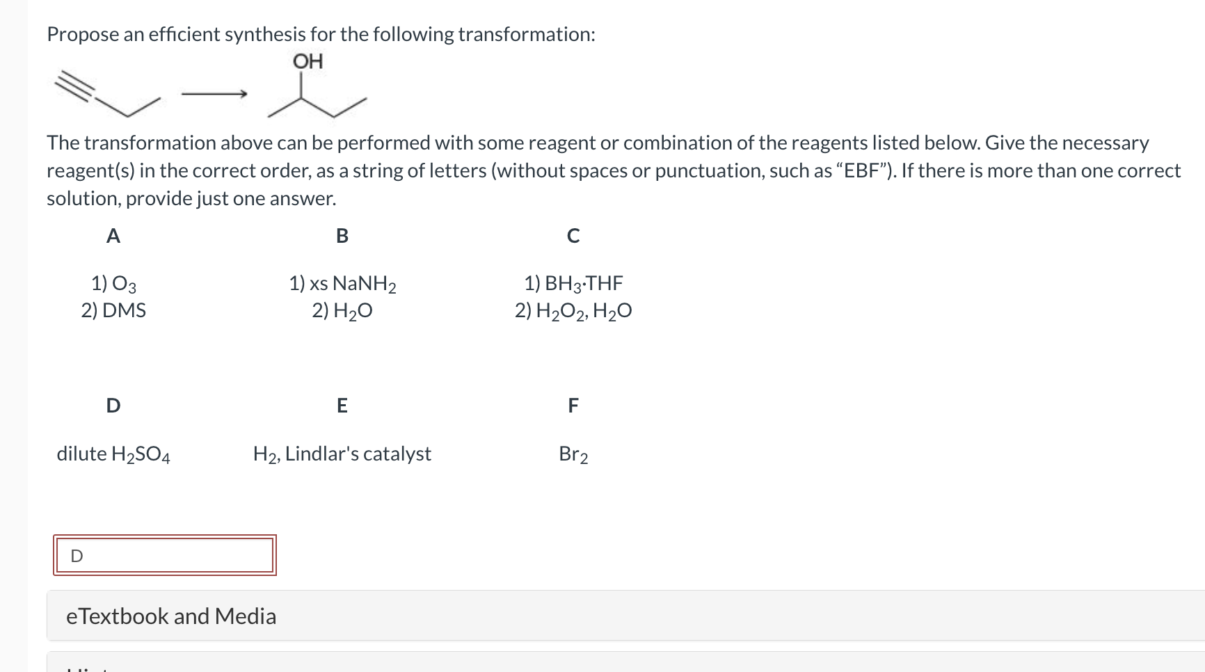 Solved Propose an efficient synthesis for the following | Chegg.com