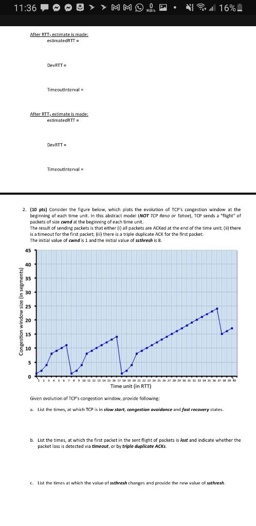 Solved 2. (10 pts) Consider the figure below, which plots | Chegg.com