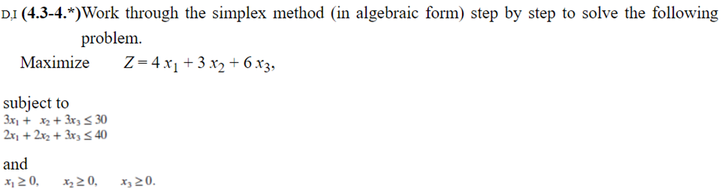 Solved I 5.4-2.*Work through the revised simplex method step | Chegg.com