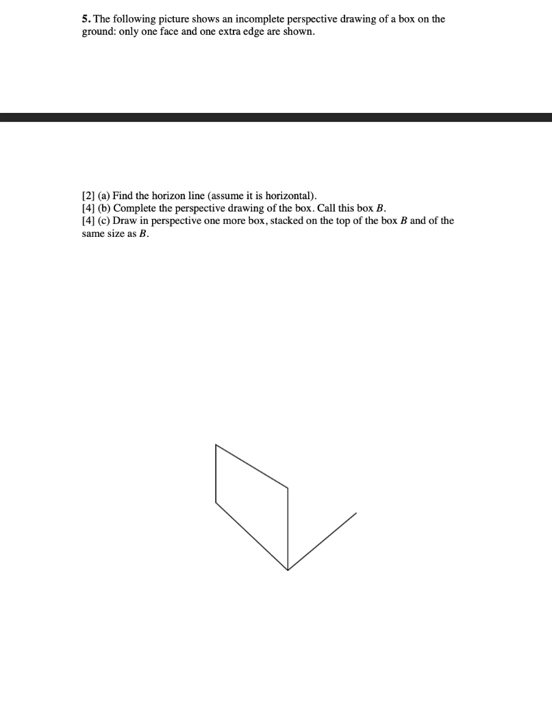 Solved 5. The following picture shows an incomplete | Chegg.com
