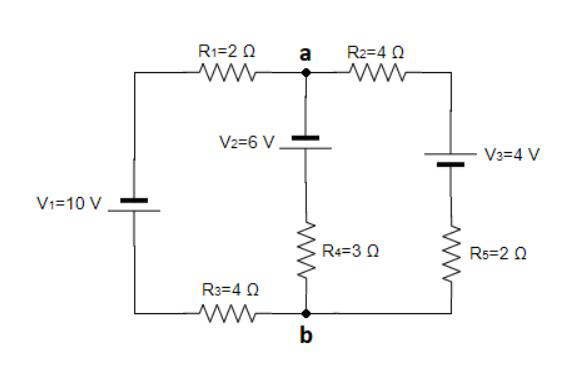 Solved Find all the voltages, equivalent circuit, currents, | Chegg.com