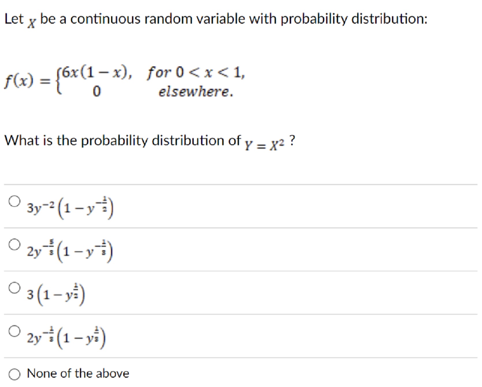 Solved Let X be a continuous random variable with | Chegg.com