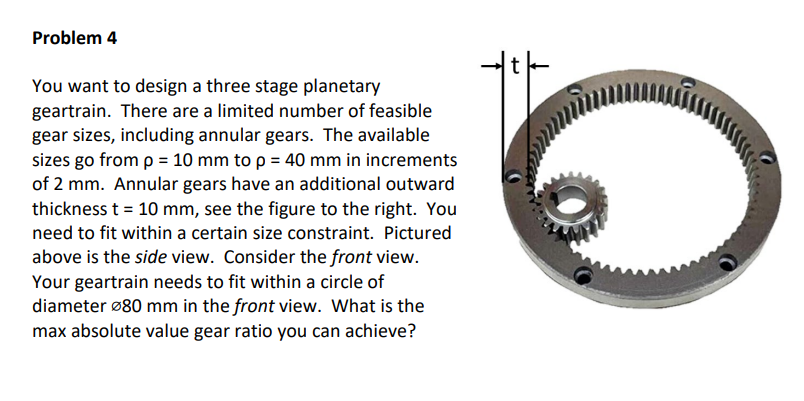 Solved Problem 4You want to design a three stage | Chegg.com