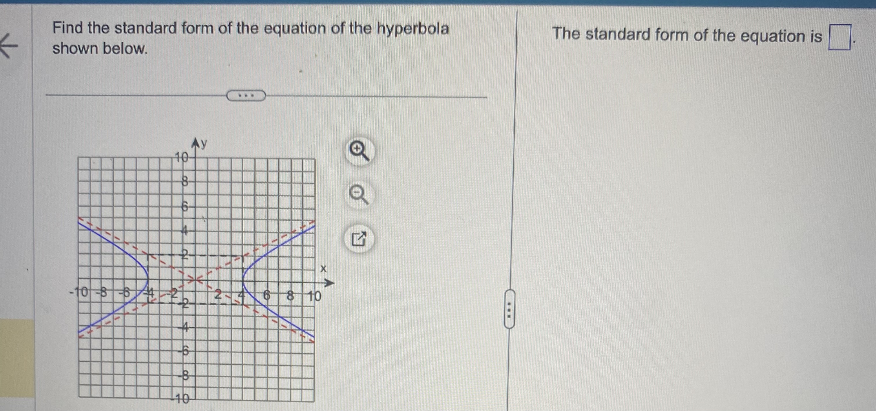 Solved Find the standard form of the equation of the | Chegg.com