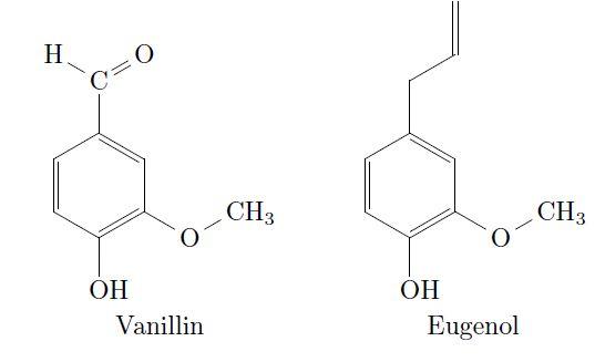 Solved In this thesis the synthesis of vanillin from eugenol | Chegg.com