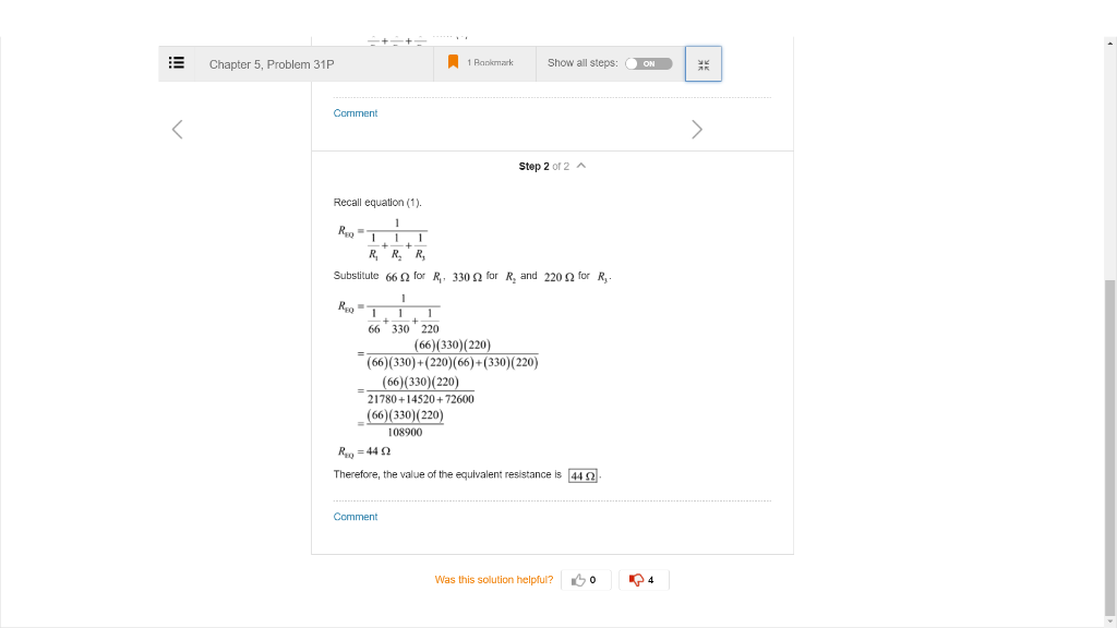 Solved E Chapter 5, Problem 31P 1 Rankmark Show all steps: | Chegg.com