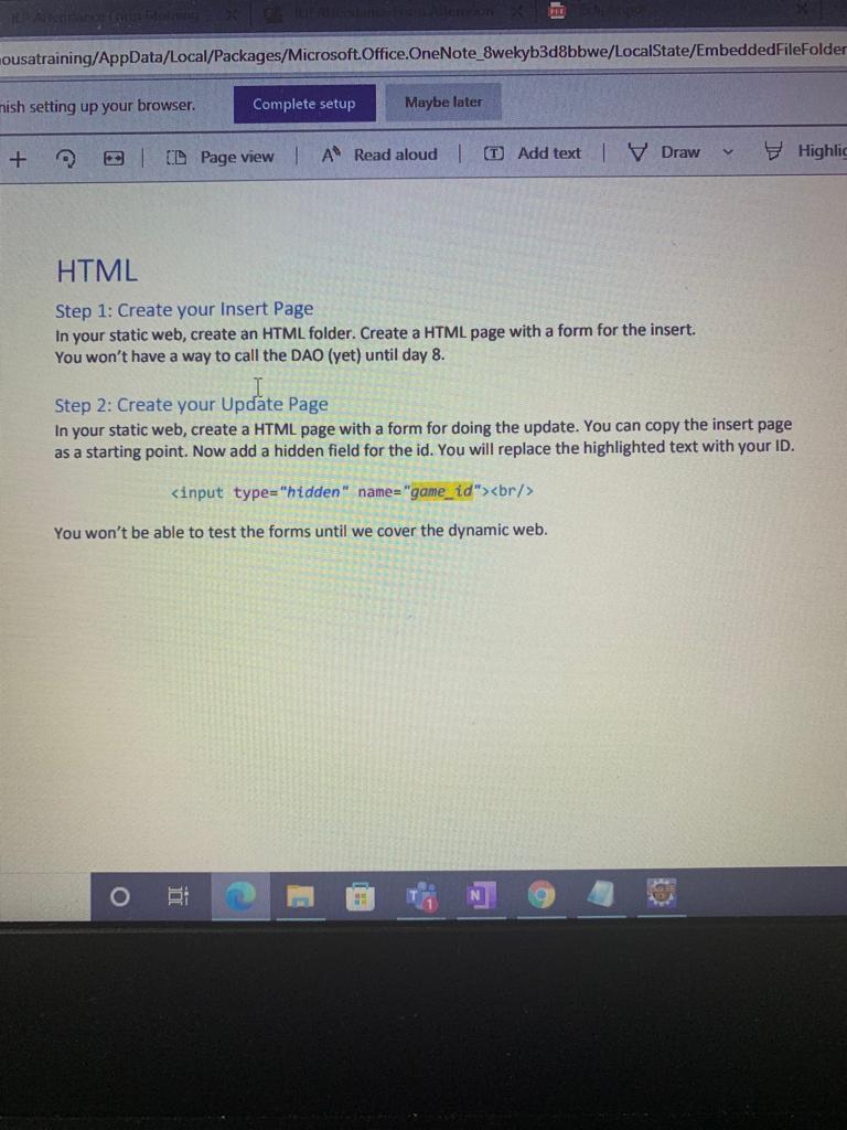 Solved ousatraining/AppData/Local/Packages/Microsoft Office | Chegg.com