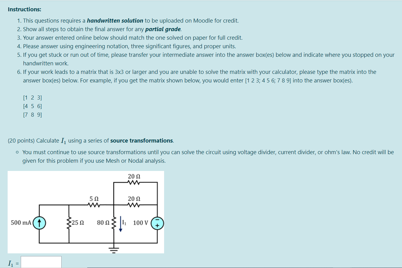 Solved Instructions: 1. This questions requires a | Chegg.com