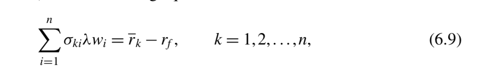 4. (Quick CAPM derivation) Derive the CAPM formula | Chegg.com